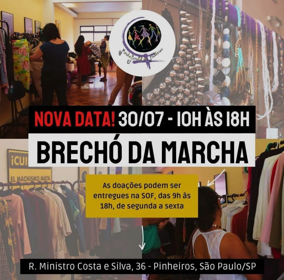 Brechó da MMM São Paulo neste sábado (30)! | Sempreviva Organização ...